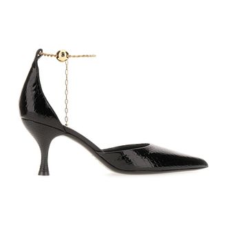 Ferragamo Dana 70mm Leder Pumps - - Shoes - Damen - Schwarzk - 36 1/2 EU