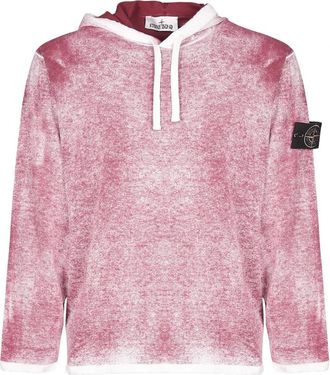 Stone Island Herren, Sweatshirts & Hoodies, Rosa, XLGr&ouml;&szlig;e