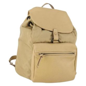 Prada Pre-owned Nylon Rucksack - - Pre-owned - Damen - Beige - ONE SIZE
