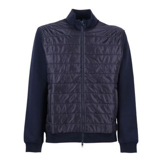 Fay Homme, Vestes, Bleu, Taille: XL Felpa Trapuntata