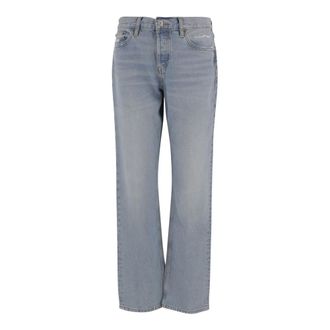 Re/Done Easy Gerades Jeans - - Jeans - Damen - Blau - W29