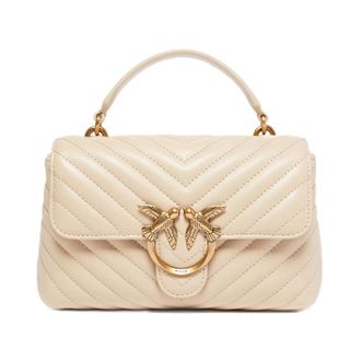 Pinko Pinko, Femme, Sacs, Beige, Taille: ONE Size Sacs beige pour un look &eacute;l&eacute;gant