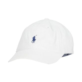 Ralph Lauren Homme, Accessoires, Blanc, Taille: ONE Size Casquette de baseball en lin