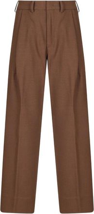 Seventy Pantalon Droit - Femme - Pantalons - Brun - Taille: 38 FR