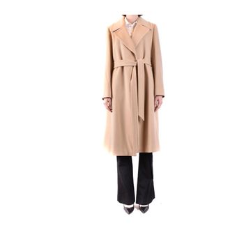 Tagliatore G&uuml;rtelmantel - - Coats - Damen - Beige - 2XS