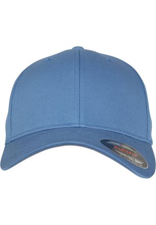 Flexfit Unisex Cap Wooly Combed, Unisex Baseballkappe, Youth, Slate Blue
