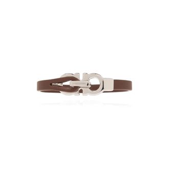 Ferragamo Gancini Armband - - Accessories - Herren - Braun - ONE SIZE