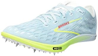 Brooks Femme Elmn8 7 Sneaker, Blue Glow/Nightlife/Red, 47.5 EU