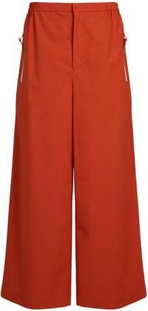 Lacoste Pantalon large uni avec poches zipp&eacute;es
