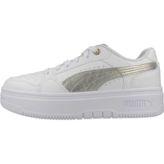 Puma Rebound Femme Low Metallic - - Shoes - Damen - Wei&szlig; - 40 EU