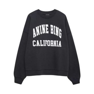 Anine Bing Femme, Sweatshirts et sweats &agrave; capuche, Gris, Taille: 36 FR Miles SweaT-shirt