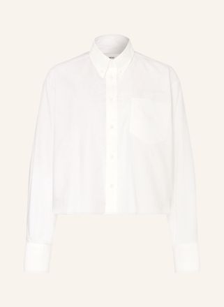 Ami Ami Paris Cropped-Hemdbluse weiss