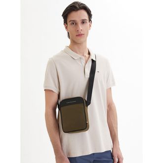 Tommy Hilfiger Umh&auml;ngetasche Tommy Hilfiger Th Repreve Mini Reporter AM0AM14150 Gr&uuml;n