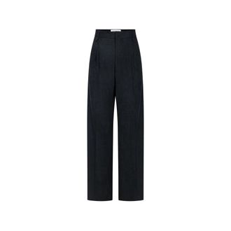 Victoria Beckham Ethel Hose - - Trousers - Damen - Gr&uuml;n - XS