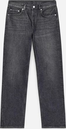 Arket OCEAN Loose Straight Jeans -Grau