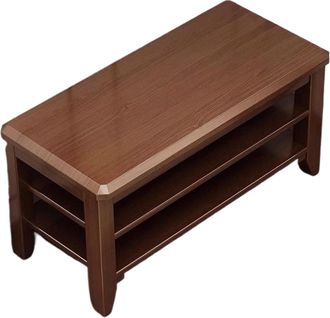 Generic Sitzbank mit Stauraum Keine Montage Erforderlich Massivholzrahmen Bis 200 Kg Belastbar Schuhbank mit Sitzfl&auml;che f&uuml;r Eingangsbereich, Flur, Wohnzimmer(