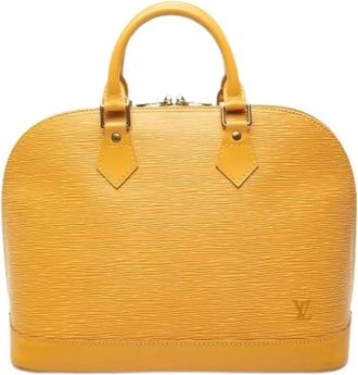 Louis Vuitton Pre-owned Alma PM - Femme - Pre-owned - Jaune - Taille: ONE Size