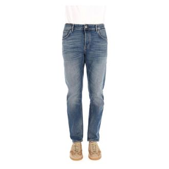 Pantaloni Torino Homme, Jeans, Bleu, Taille: W33 Jean en Denim Confort Coupe Fusel&eacute;e