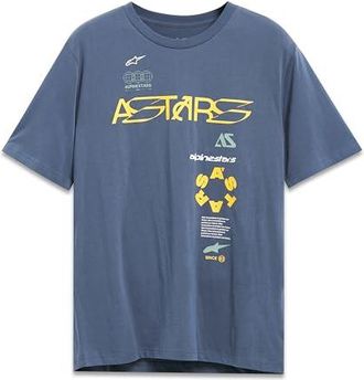 Alpinestars Animous Csf Tee T-Shirt, Bleu Ardoise, XL Homme