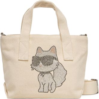 Karl Lagerfeld Handtasche KARL LAGERFELD A3W50115 Écru