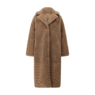 Studio AR Wendemantel Floor aus Teddyfell