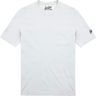 MC2 Saint Barth Homme, Tops, Blanc, Taille: 2XL T-Chemises