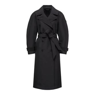 Moncler Zake Trenchcoat - - Coats - Damen - Schwarzk - S