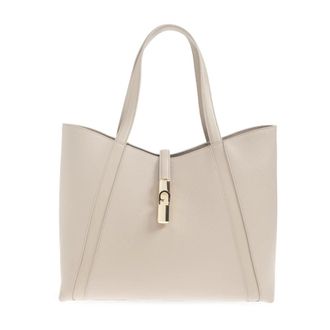 Furla Femme, Sacs, Beige, Taille: ONE Size Goccia Large