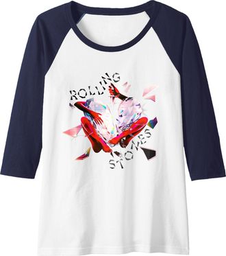 THE ROLLING STONES Offizielles Prisma-Herz von The Rolling Stones Raglan