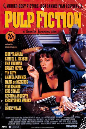 Vivarti Maxi-Poster mit Pulp-Fiction-Deckblatt - 61 cm x 91,5 cm