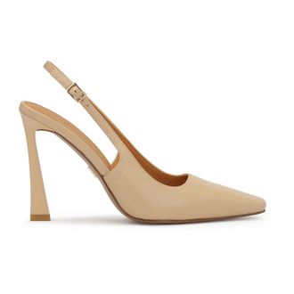 Kazar Beige Pumps mit einzigartigem Absatz - - Shoes - Damen - Beige - 38 EU