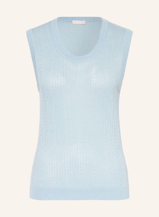Liu Jo Liu Jo Stricktop Mit Glitzergarn blau