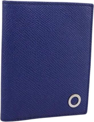 Bulgari Porte-cartes Pre-owned - Femme - Pre-owned - Bleu - Taille: ONE Size