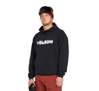 Volcom Essential Sweat &agrave; Capuche en Polaire pour Homme, Noir, M