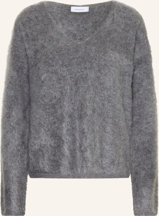Darling Harbour Darling Harbour Cashmere-Pullover grau