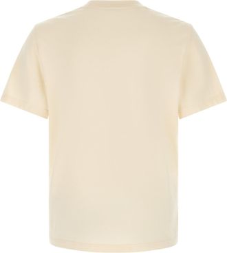 Moncler Logo-Embroidered Cotton T-Shirt - White