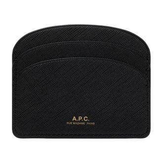 A.P.C. Demi-Lune Kartenetui - - Accessories - Damen - Schwarzk - ONE SIZE