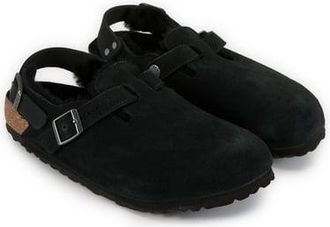 Birkenstock Mules en cuir su&eacute;d&eacute;