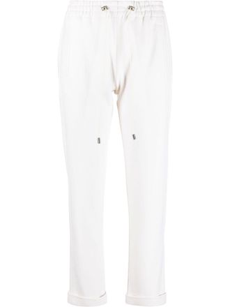 Colombo pantalon à lien de resserrage - Blanc