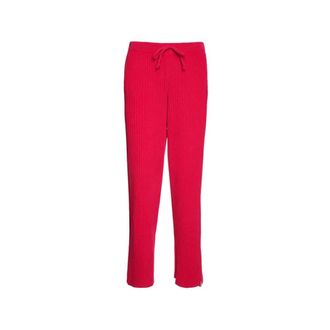BONSAI Homme, Pantalons, Rouge, Taille: S Knitted Knit Loose Pant