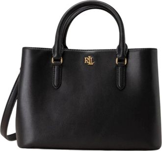 Ralph Lauren Femme, Sacs, Noir, Taille: ONE Size Marcy 36 Satchel Bag