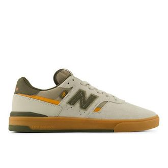 New Balance Unisexe NB Numeric Jamie Foy 306 Cup en Gris/Vert, Su&egrave;de/Mesh, Taille 40.5