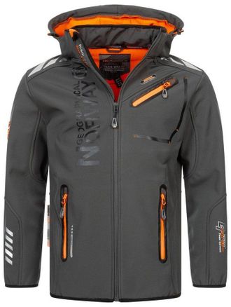 Geographical Norway Softshelljacke Herren Softshelljacke Outdoor Regen &Uuml;bergangsjacke Fr&uuml;hlings Jacke