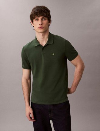 Calvin Klein Poloshirt SS CASUAL PIQUE CLASSIC POLO Mit Rundhalsausschnitt