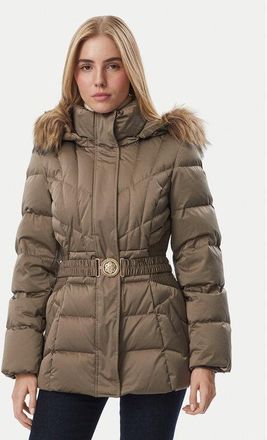 Guess Daunenjacke W6BL38 W4087 Dunkelbeige Slim Fit