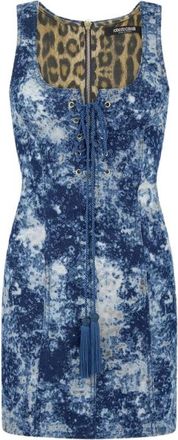 Roberto Cavalli Mini-Kleid mit Farbver&auml;nderung - - Dresses - Damen - Blau - S