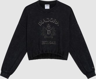 Diadora Sweatshirt Avenue Lab Nero Carbone