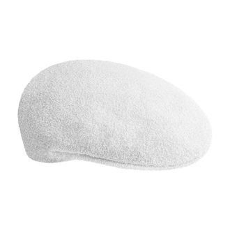 Kangol Femme, Accessoires, Blanc, Taille: S Chapeau Bermuda Blanc Élastique Unisexe