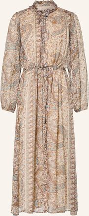 BA&SH Ba&Sh Kleid Ciahara Mit R&uuml;schen blau