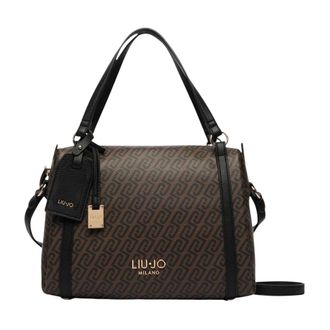 Liu Jo Ilyana S Satchel - Femme - Sacs - Brun - Taille: ONE Size